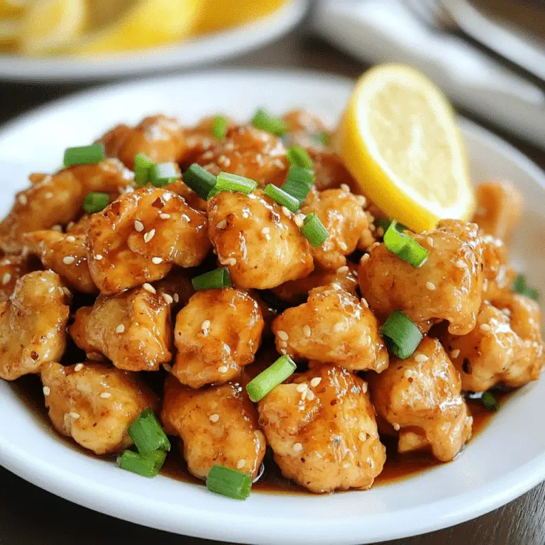 Chinese Lemon Chicken