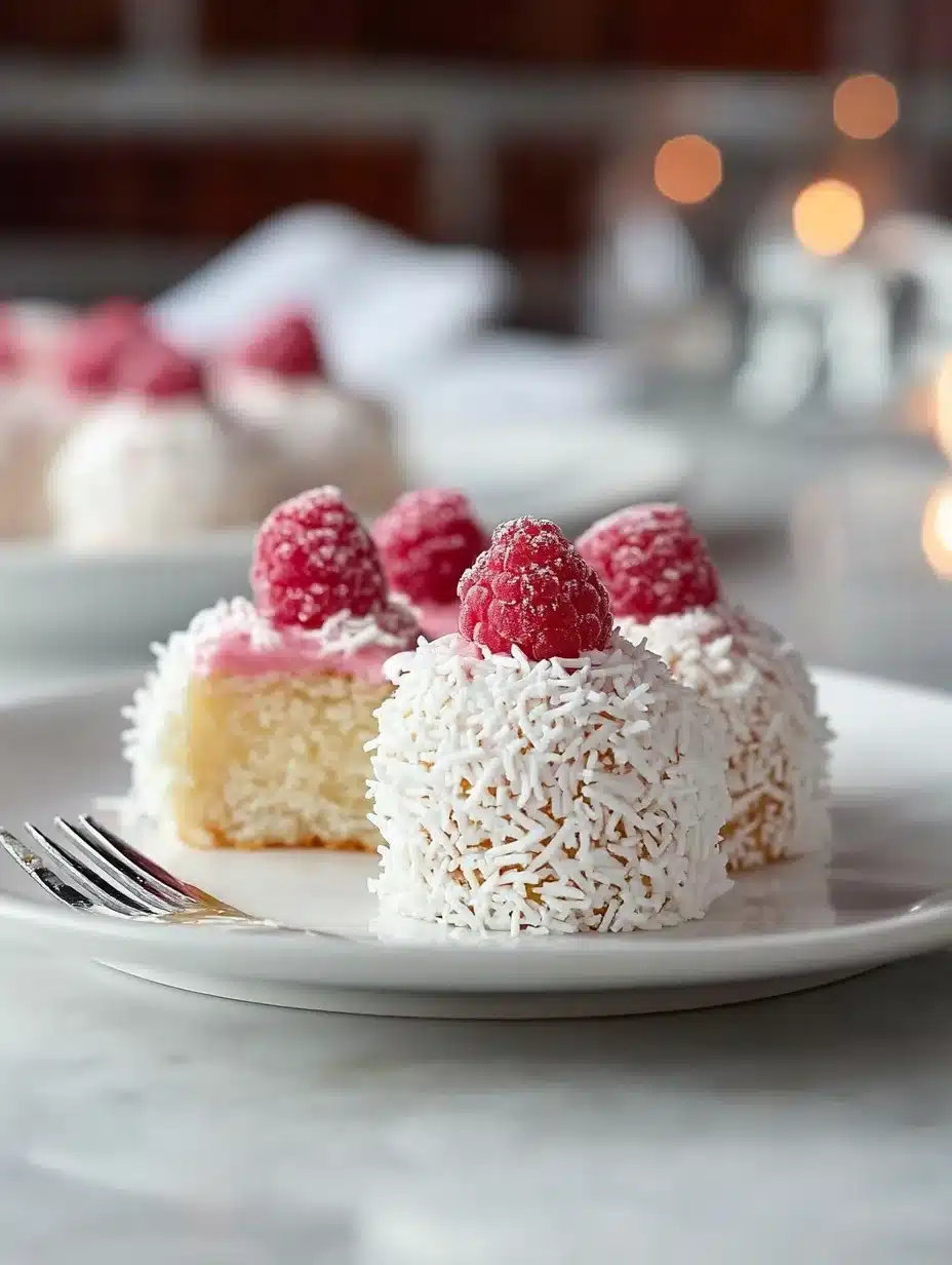 Raspberry & White Chocolate Lamingtons: An Incredible Ultimate Recipe ...