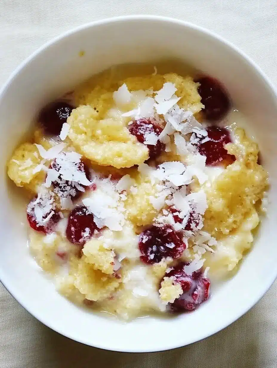 Sweet Cherry Coconut Breakfast Polenta: An Incredible Ultimate Recipe ...